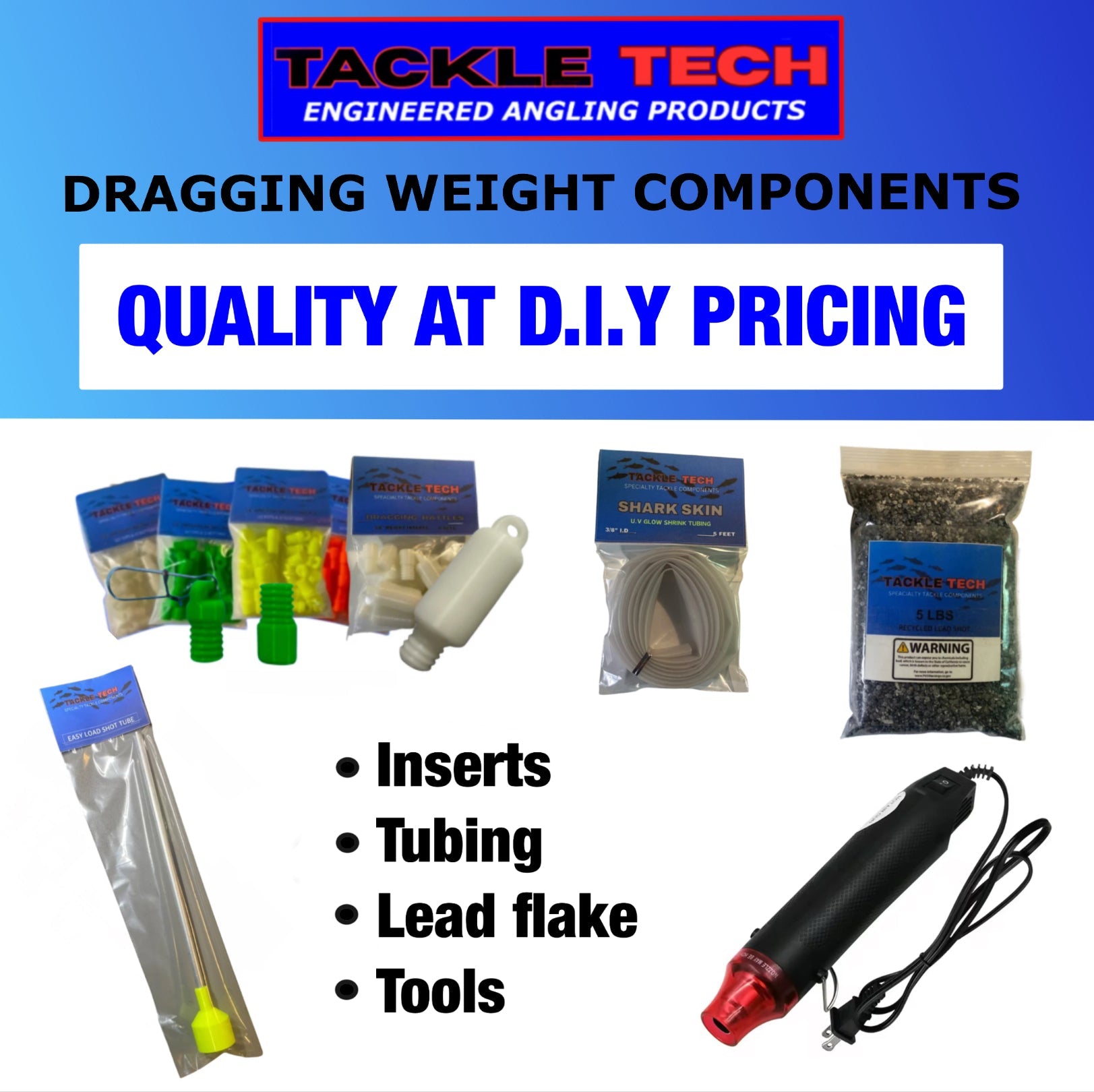 Dragging weight components – Southern Tackle Supply Co.