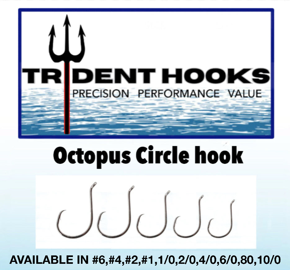 TRIDENT OCTOPUS CIRCLE HOOK – Southern Tackle Supply Co.