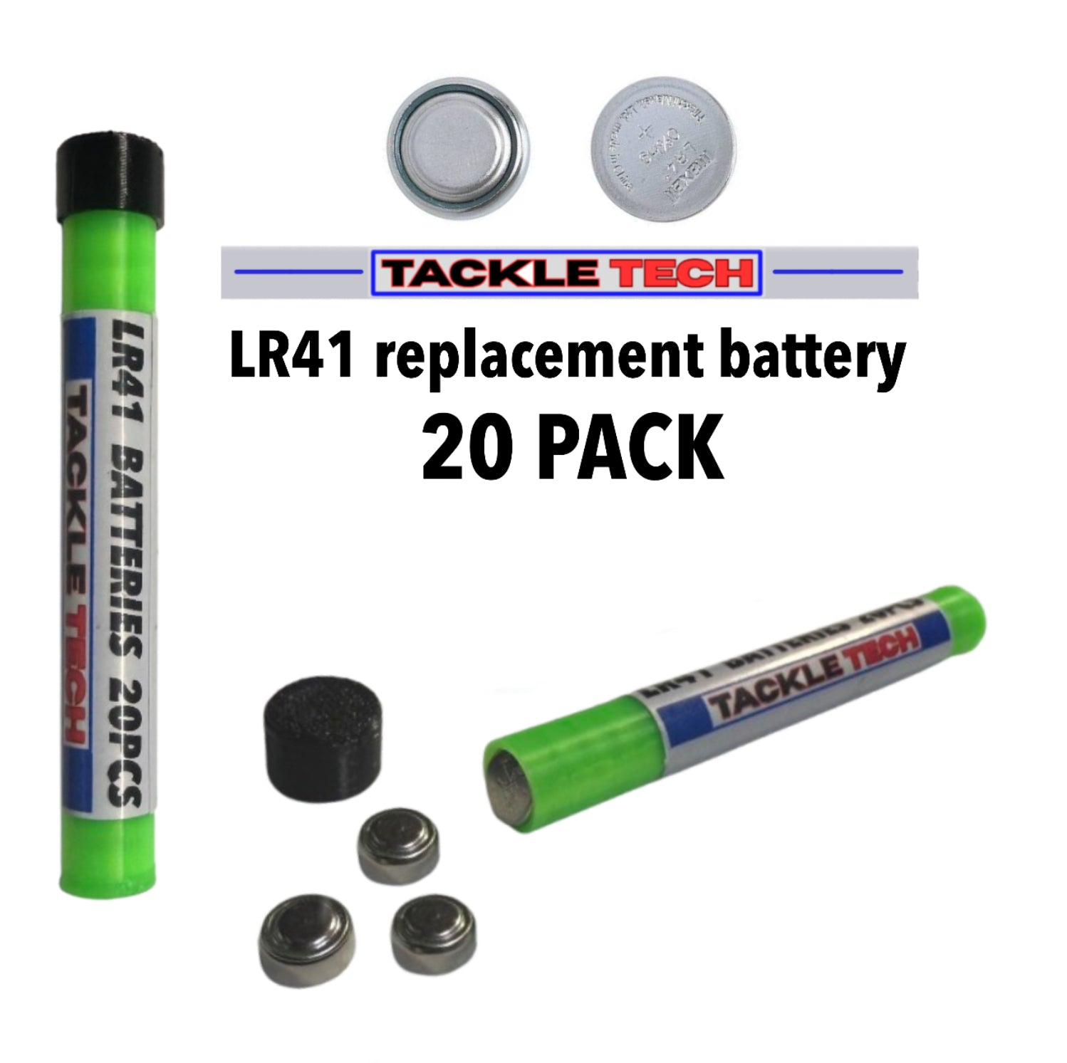 LR41 REPLACEMENT BATTERIES – Southern Tackle Supply Co.