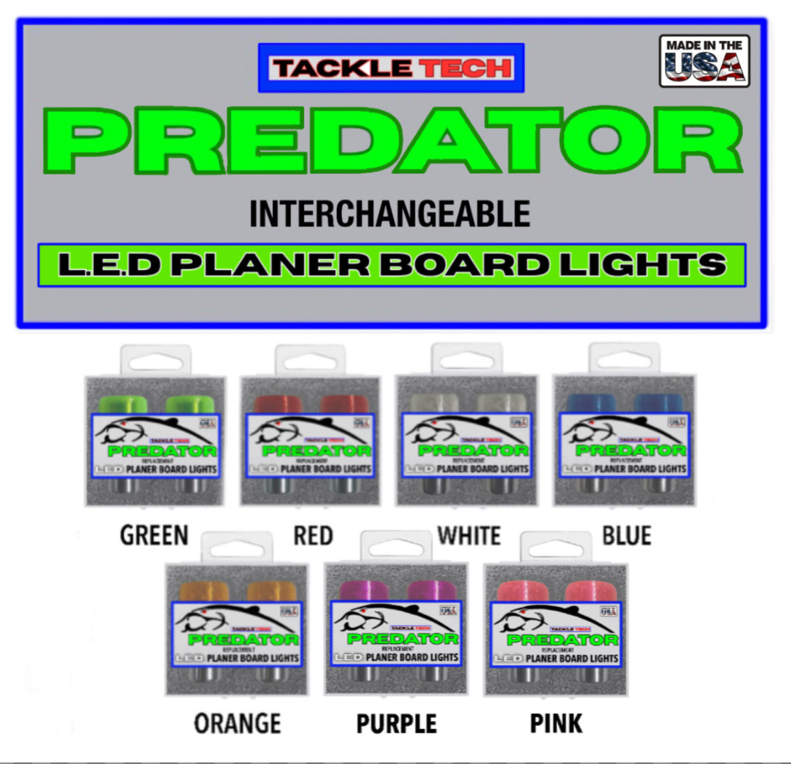 PREDATOR INTERCHANGEABLE LIGHTS – Southern Tackle Supply Co.
